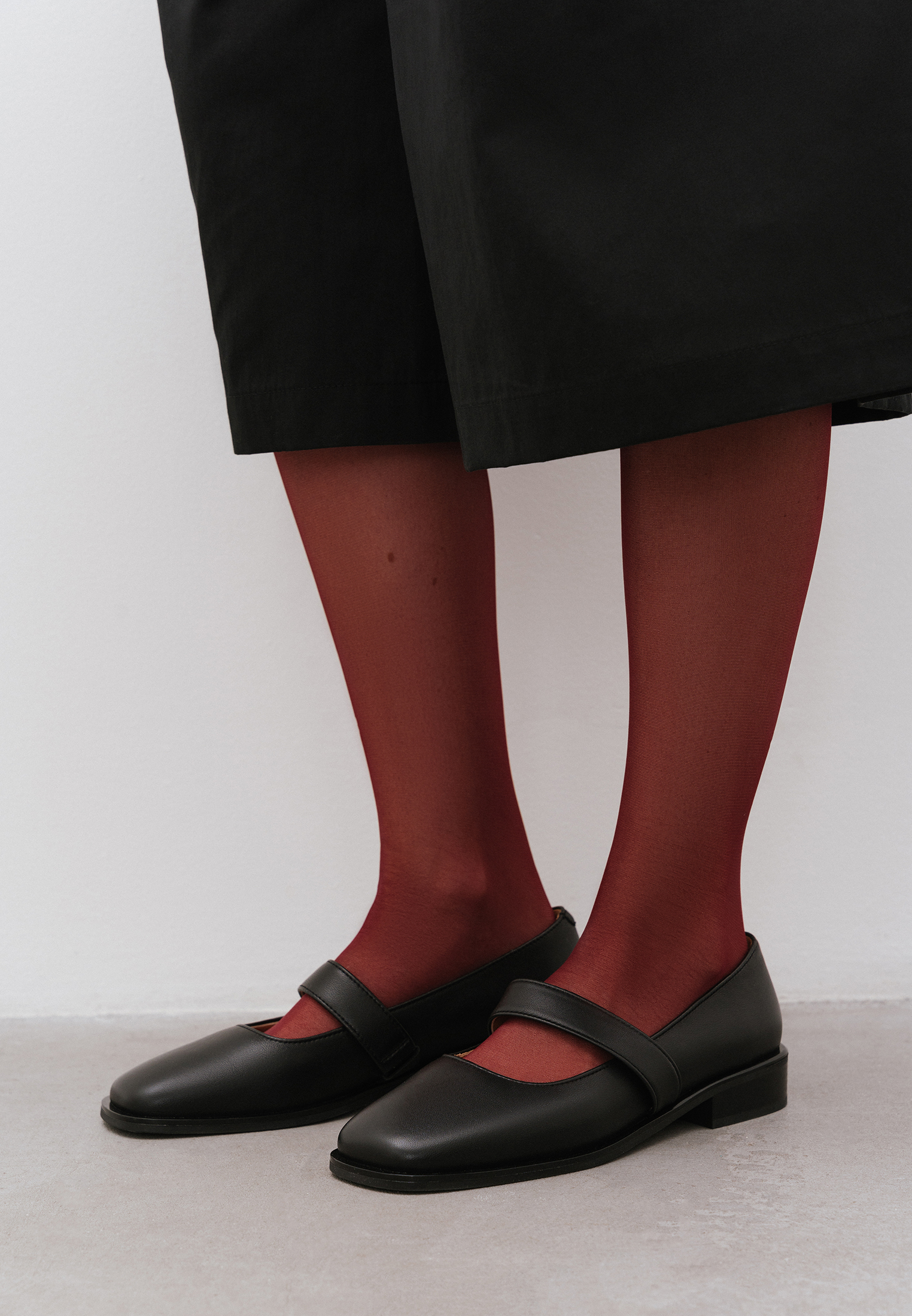 Черные женские туфли Мэри Джейн 94-512511-3501M